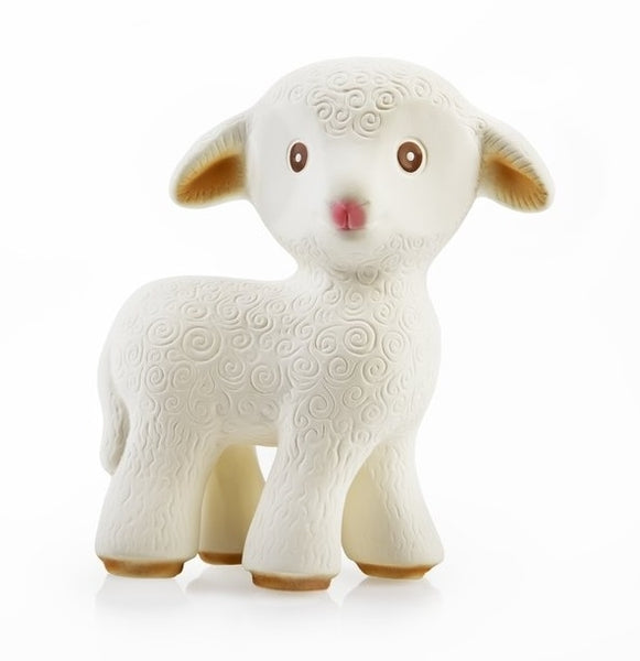 CaaOcho Baby Natural Rubber Teether - Mia the Lamb – Baby Joy Canada