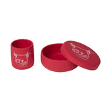 Modern Twist Silicone Munch-mate Set - Monkey Business Red – Baby Joy ...