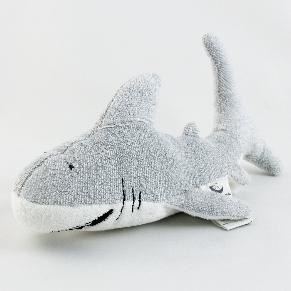 Under the Nile Organic Plush Toy - Chompy the Shark Toy – Baby Joy Canada